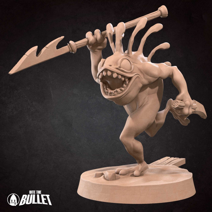 3D Printable Murlocs (5 Models) by Bite the Bullet