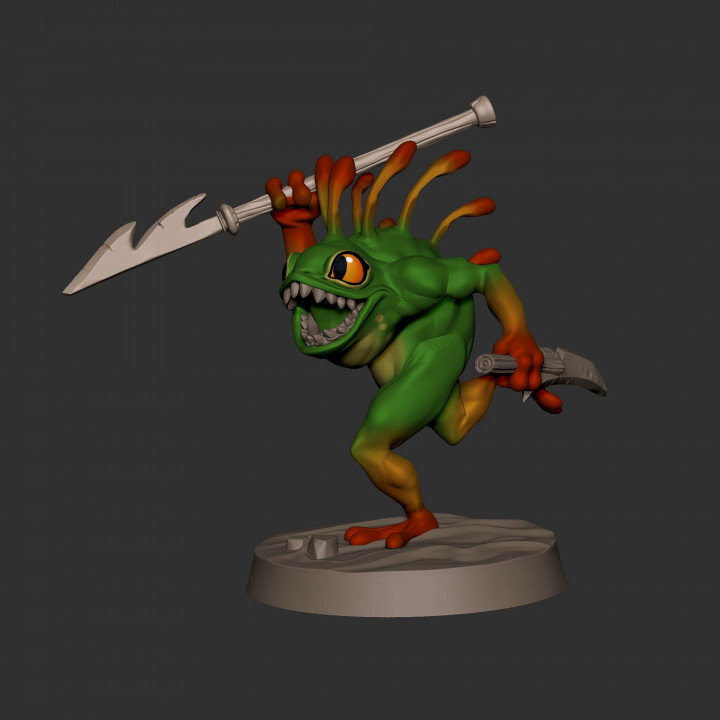 3D Printable Murlocs (5 Models) by Bite the Bullet