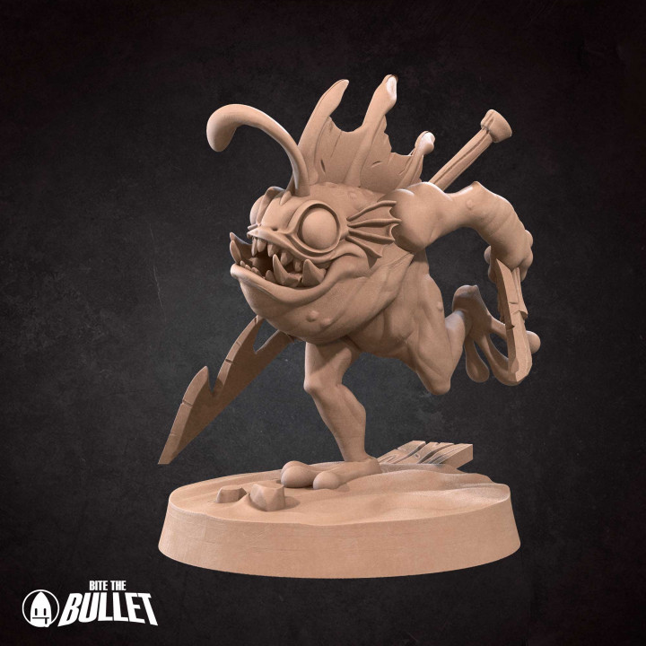 3D Printable Murlocs (5 Models) by Bite the Bullet