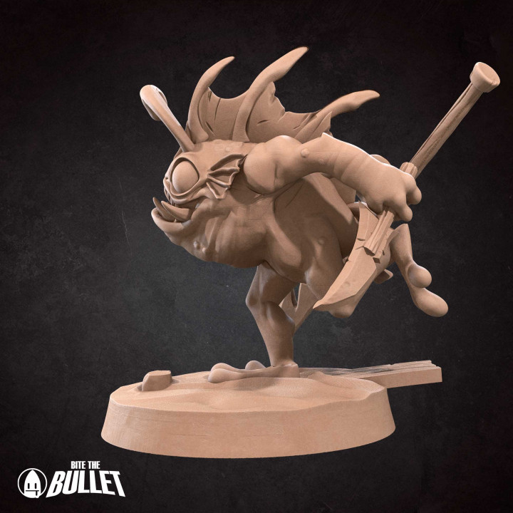 3D Printable Murlocs (5 Models) by Bite the Bullet