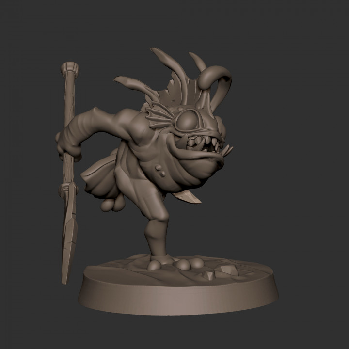 3D Printable Murlocs (5 Models) by Bite the Bullet