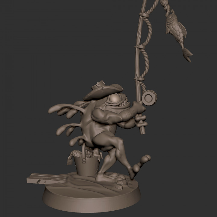 3D Printable Murlocs (5 Models) by Bite the Bullet