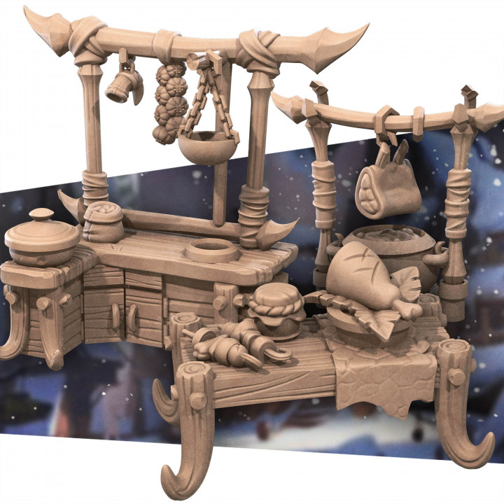 3D Printable Kitchen Set by Bite the Bullet