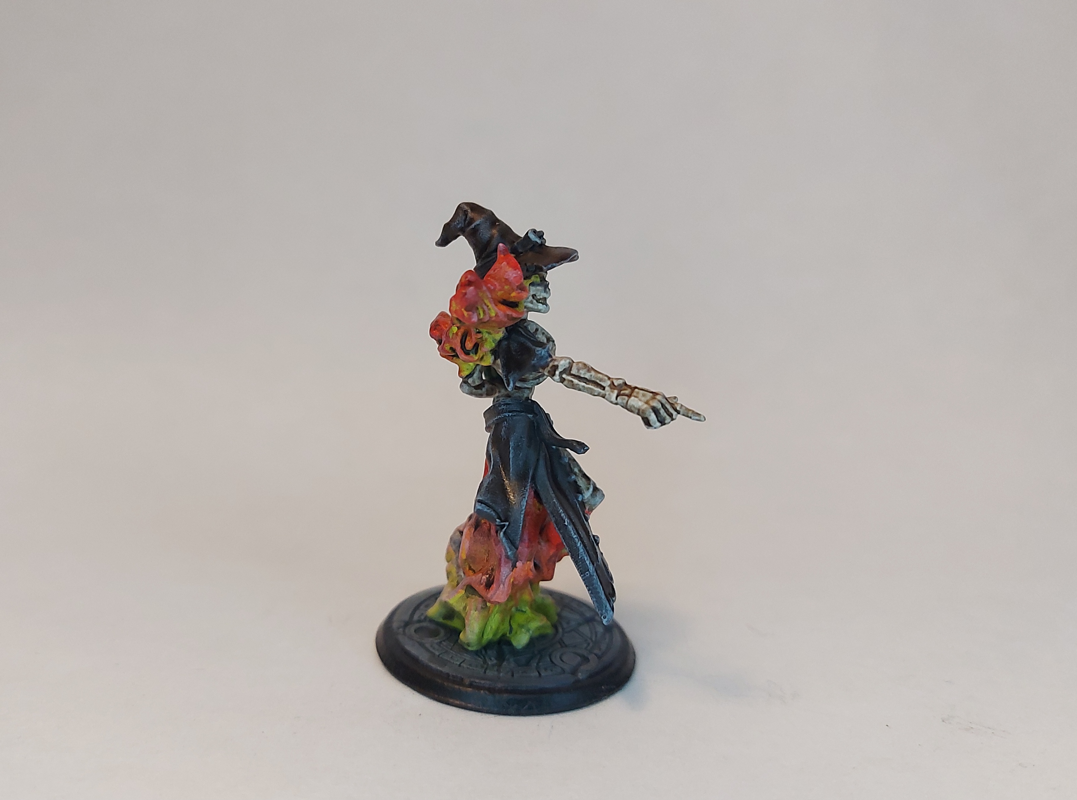 3D Printable Female Lich - Cornelia the Flaming Lich Queen by Moonlight ...