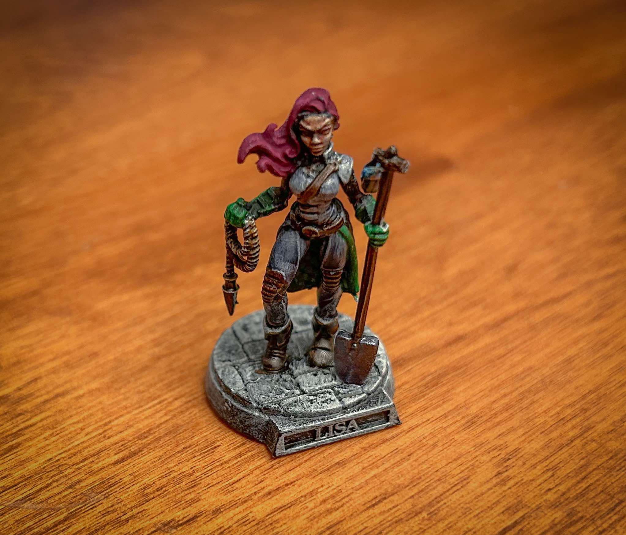 3D Printable Female Fighter / Brawler - Lisa the Human Female Fighter ...