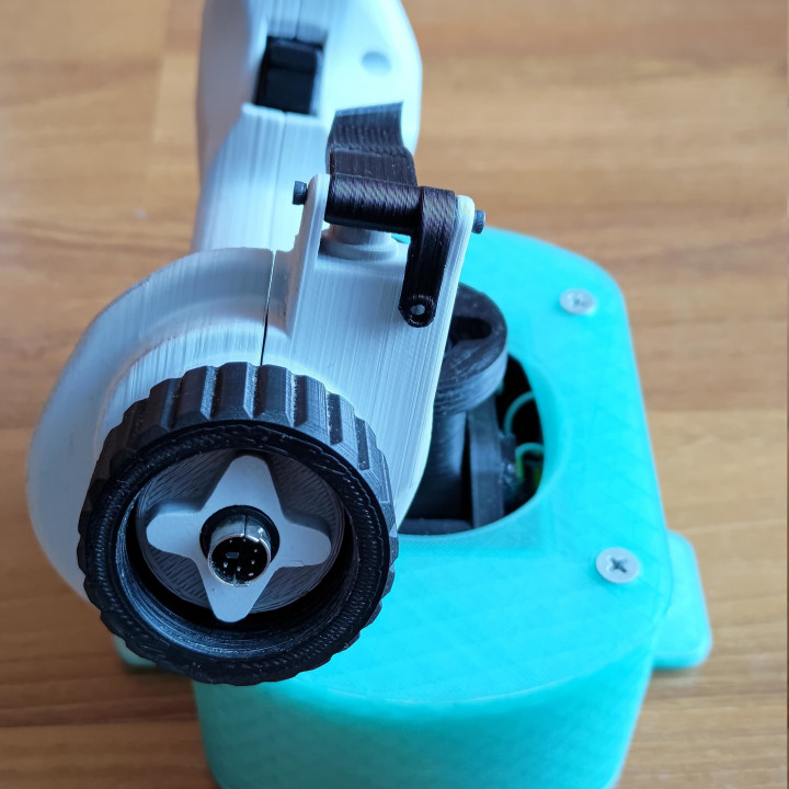 3D Printable F-16 Sidestick Grip - modded by Cryen