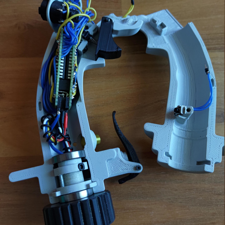 3D Printable F-16 Sidestick Grip - modded by Cryen