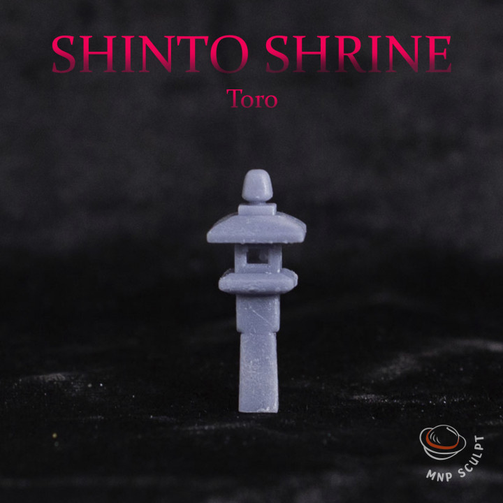 3D Printable Toro Japanese Shrine by MNP Sculpt
