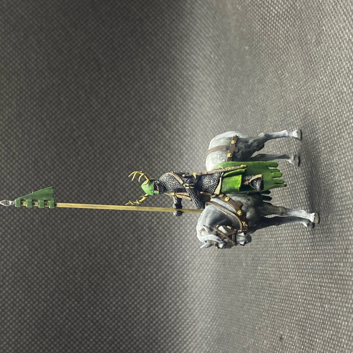3D Printable Sancho Martin, The (real historical) Green Knight by ...