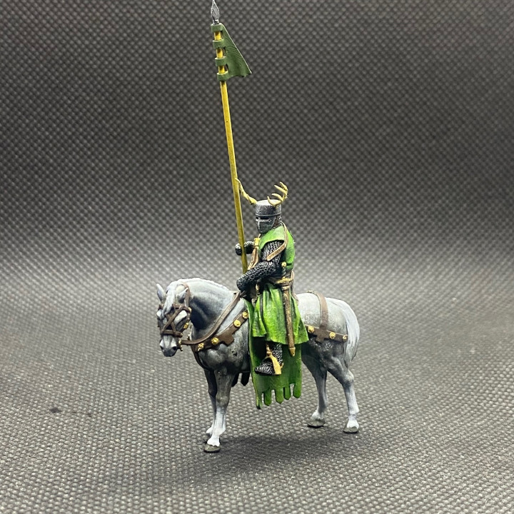 3D Printable Sancho Martin, The (real historical) Green Knight by ...