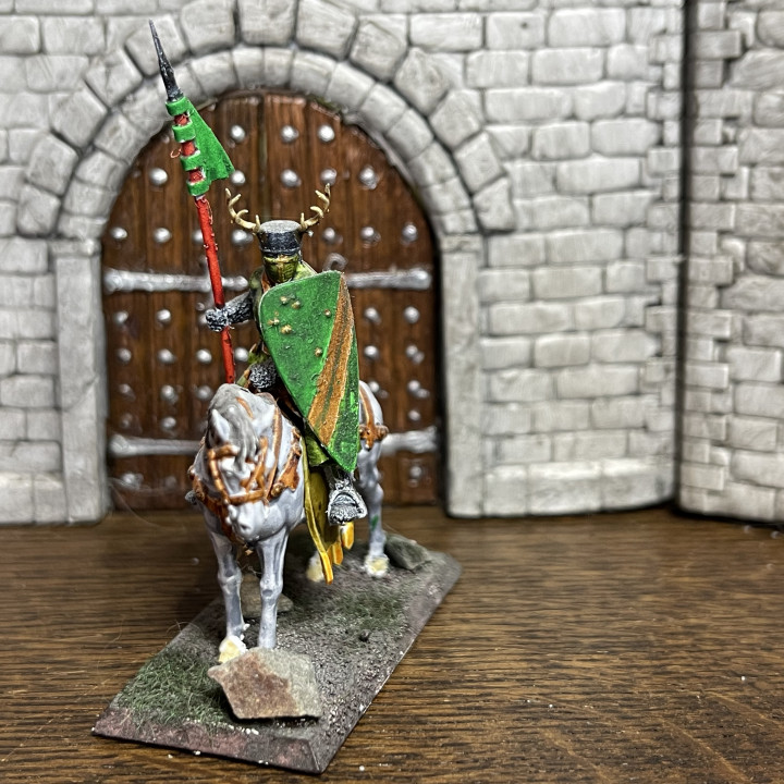 3D Print of Sancho Martin, The (real historical) Green Knight by ...