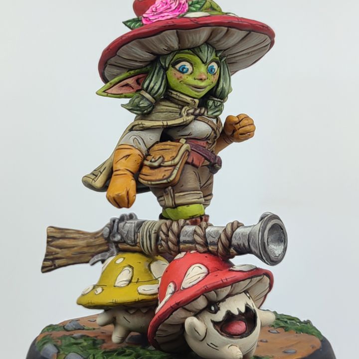 3D Print of Mushroom Goblin by BigMekMorker