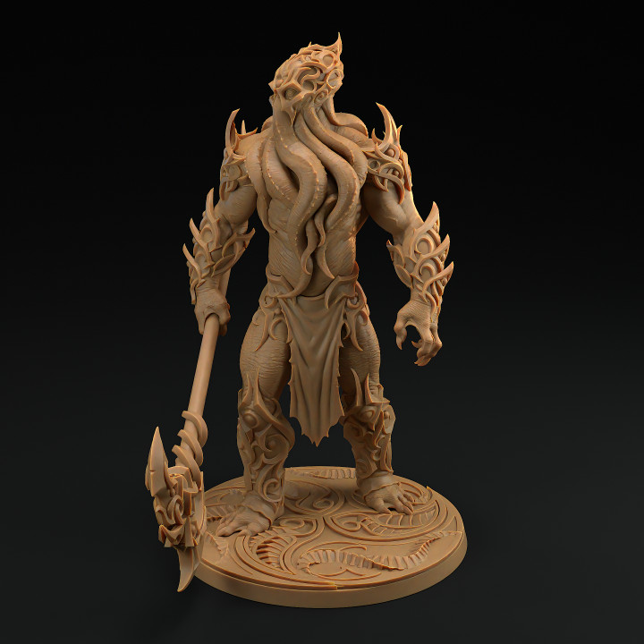 3D Printable Cephlamorphed Giant | PRESUPPORTED | The Caverns of ...