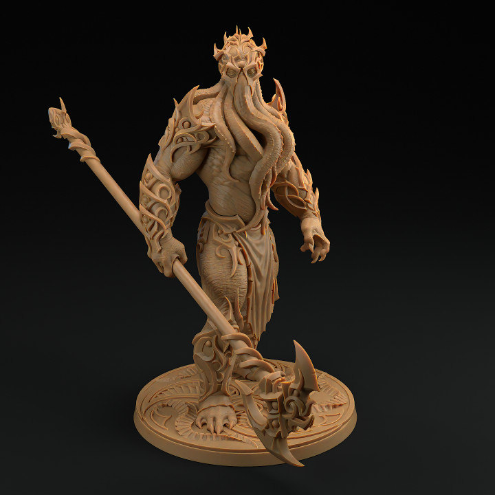 3D Printable Cephlamorphed Giant | PRESUPPORTED | The Caverns of ...