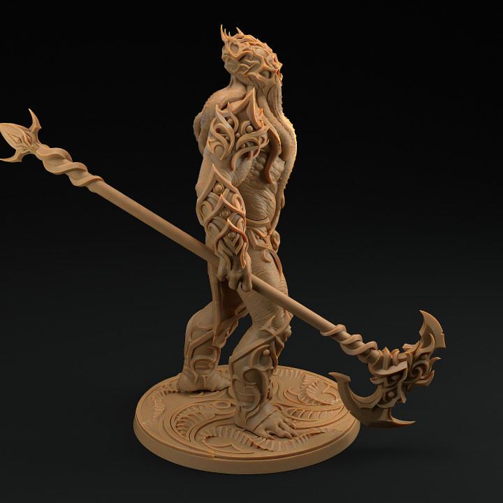 3D Printable Cephlamorphed Giant | PRESUPPORTED | The Caverns of ...