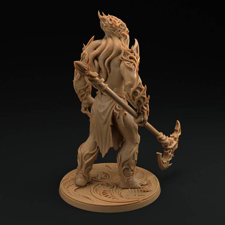 3D Printable Cephlamorphed Giant | PRESUPPORTED | The Caverns of ...