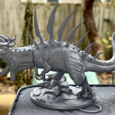 3D Printable Cerebrasaurus Rex | PRESUPPORTED | The Caverns of Aberrant ...