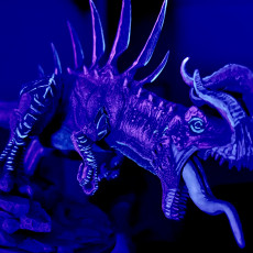 3D Printable Cerebrasaurus Rex | PRESUPPORTED | The Caverns of Aberrant ...