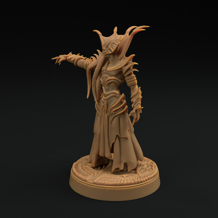 3D Printable Cephlamorphs | PRESUPPORTED | The Caverns of Aberrant ...