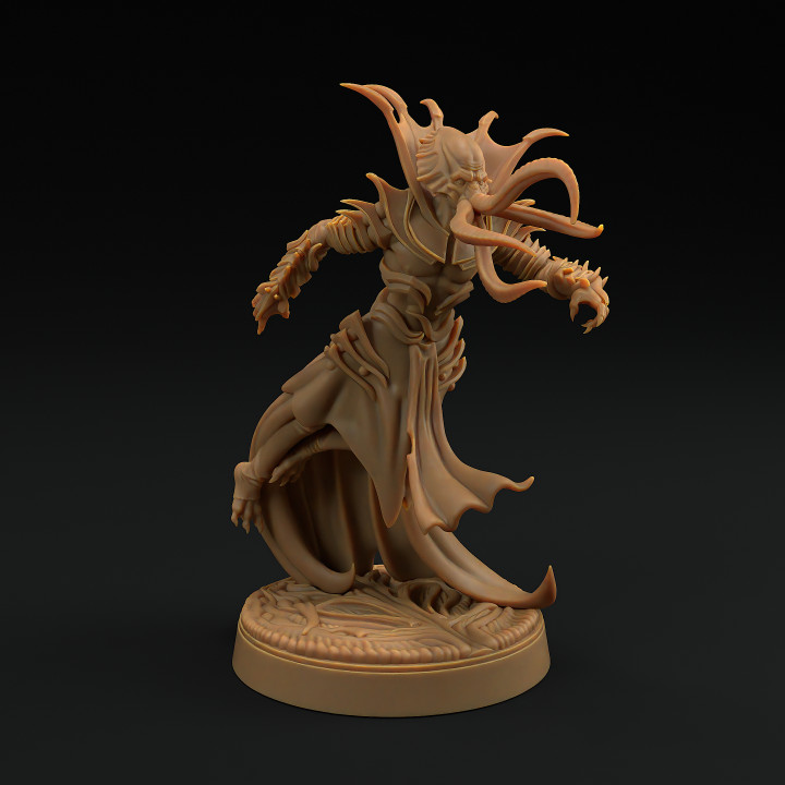 3D Printable Cephlamorphs | PRESUPPORTED | The Caverns of Aberrant ...