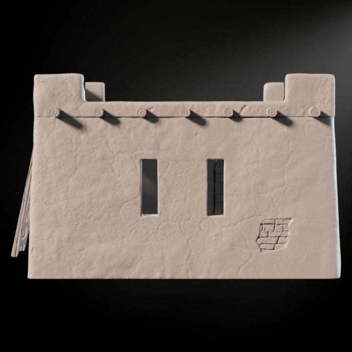 3D Printable Sci-Fi Desert House X by WargamesCo