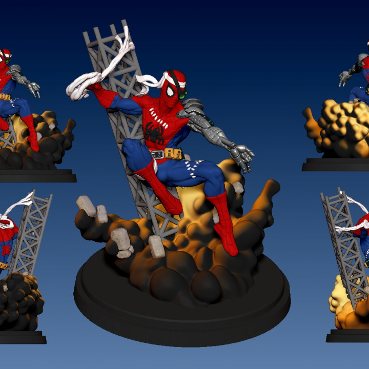 3D Printable Spider Cannon by LPOMC