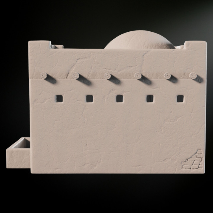 3D Printable Sci-Fi Desert House XIII by WargamesCo