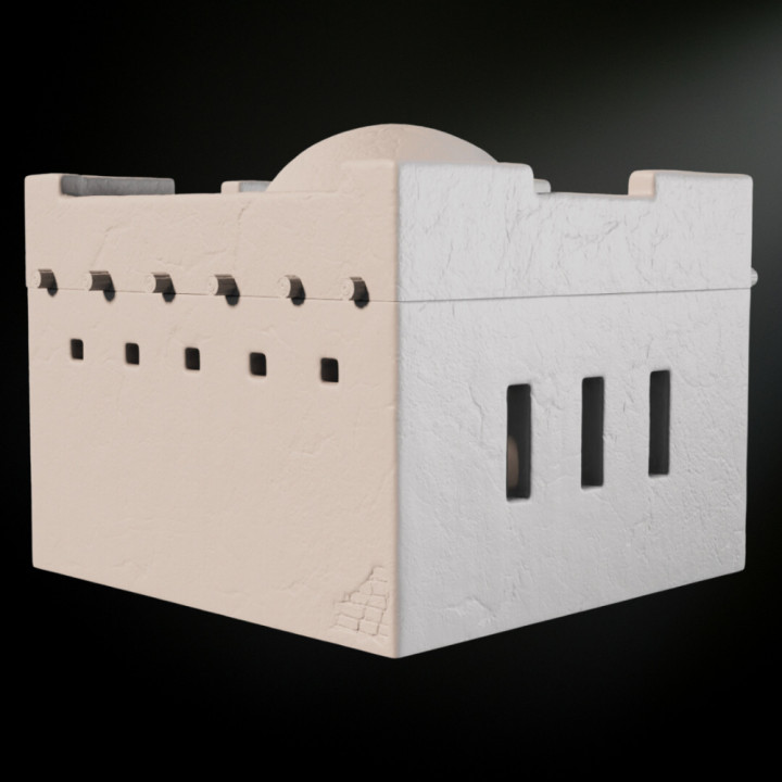 3D Printable Sci-Fi Desert House XIII by WargamesCo