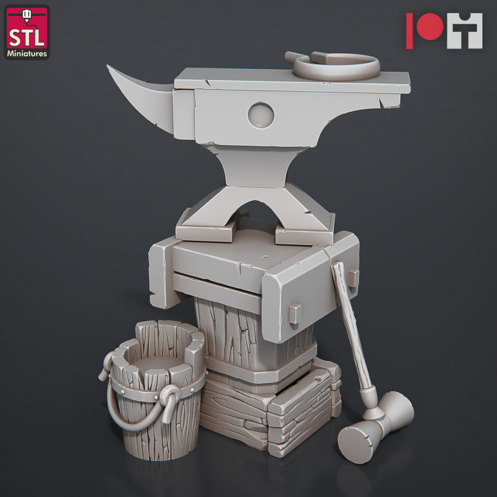 3D Printable Bell Maker Set by STL Miniatures
