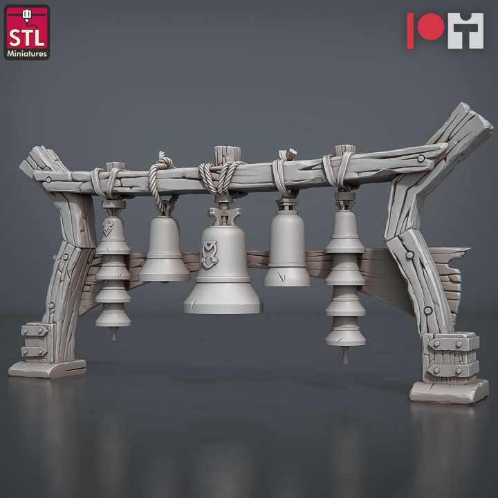 3D Printable Bell Maker Set by STL Miniatures