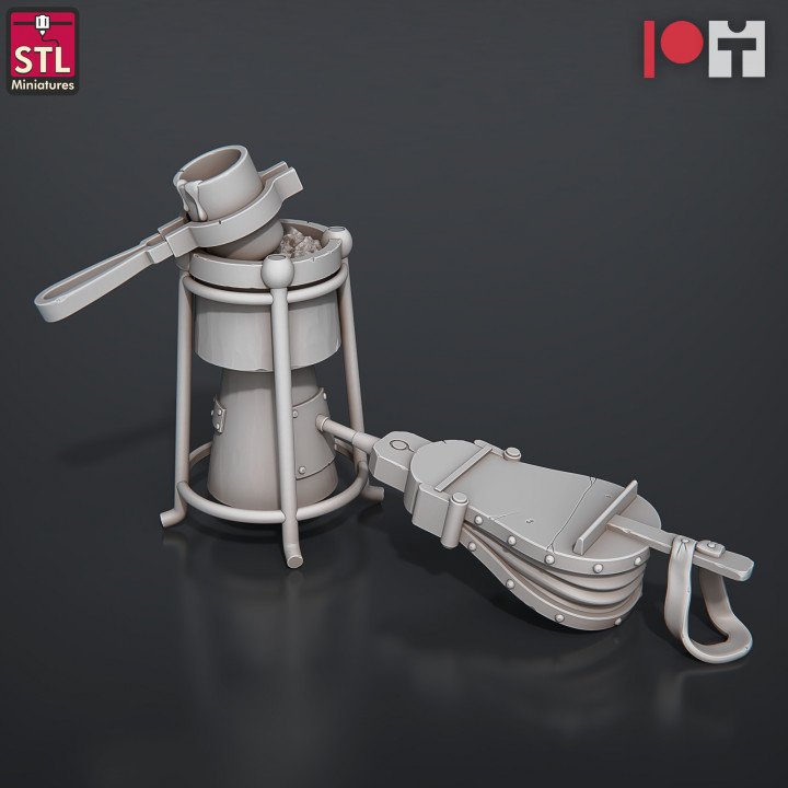 3D Printable Bell Maker Set by STL Miniatures