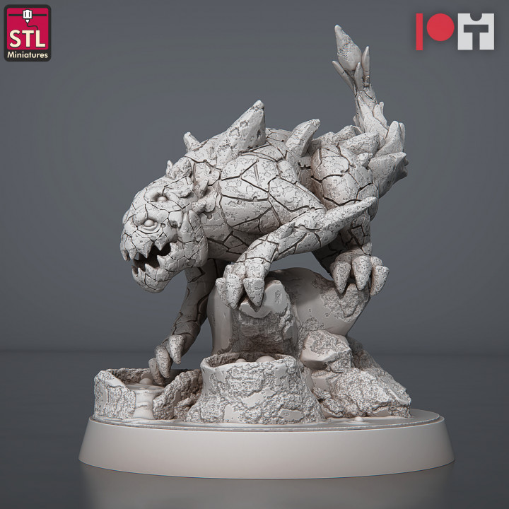 3D Printable Magmites & Hellcrows Set by STL Miniatures