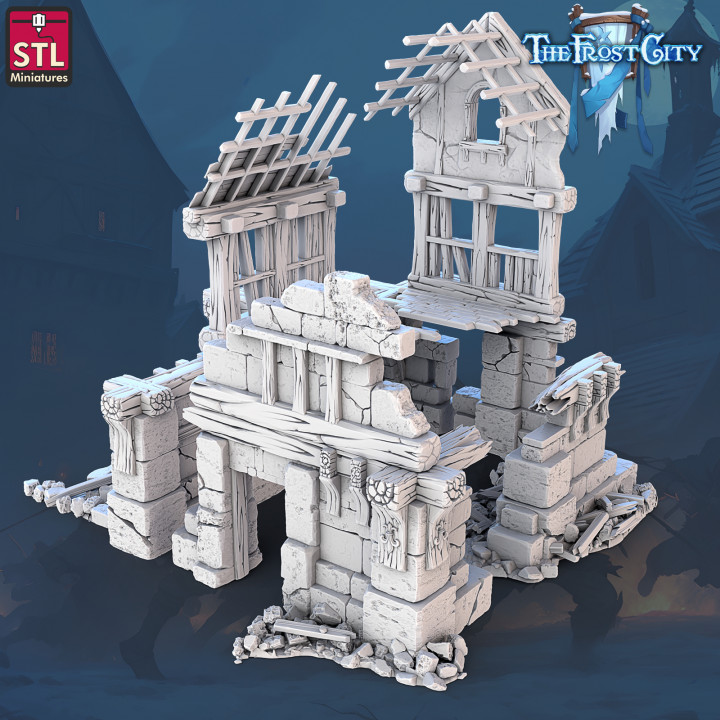 The Frost City 2 - 3D Printable STL Miniatures and Terrains Campaign ...