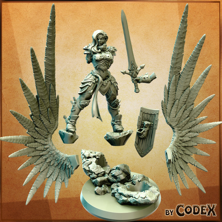 3D Printable Ulrika by Codex Universalis