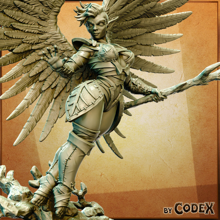 3D Printable Ellenwyn by Codex Universalis