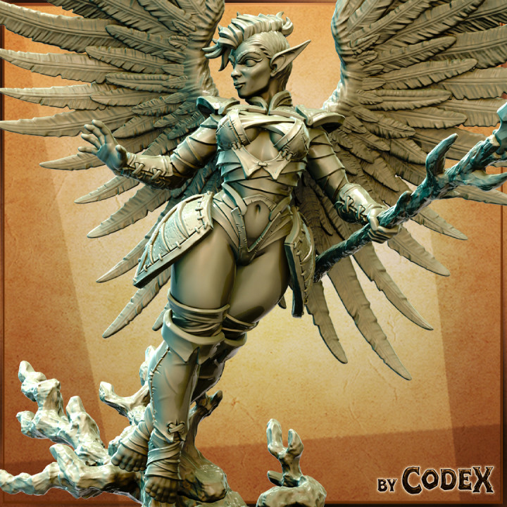 3D Printable Ellenwyn by Codex Universalis