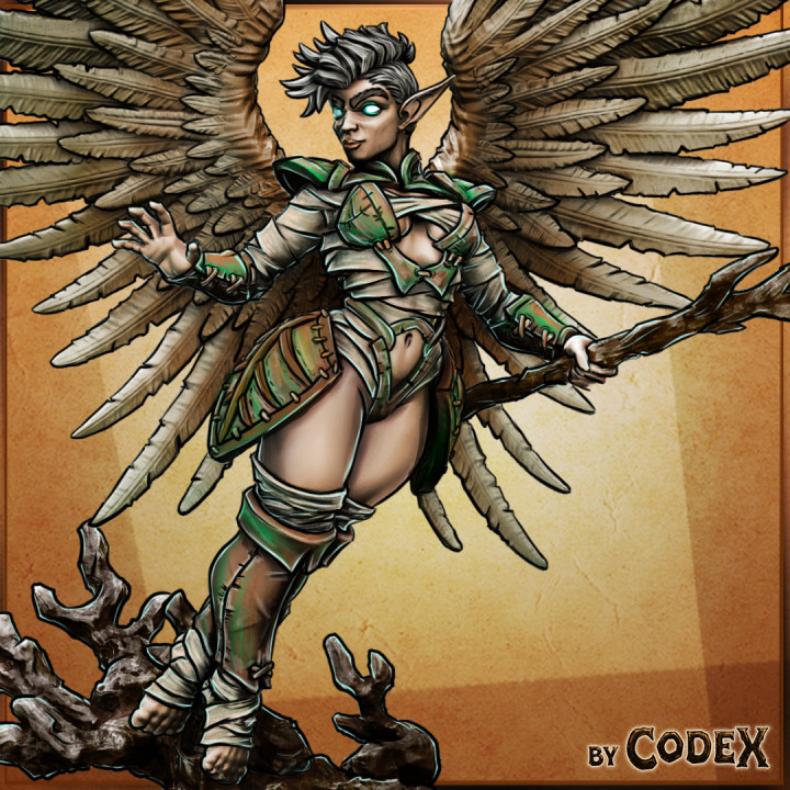 3D Printable Ellenwyn by Codex Universalis