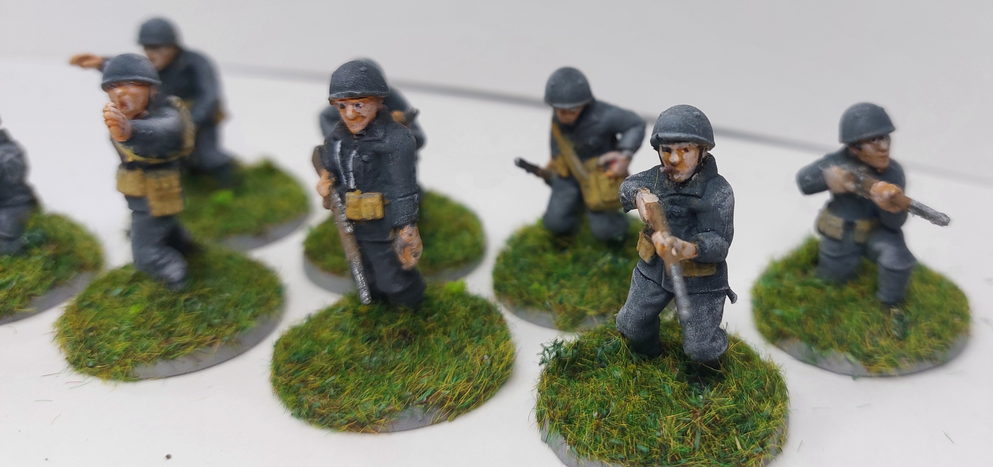 3D Printable Italian infantry ww2 serie 1 - 28mm by Eskice Miniature - Aron
