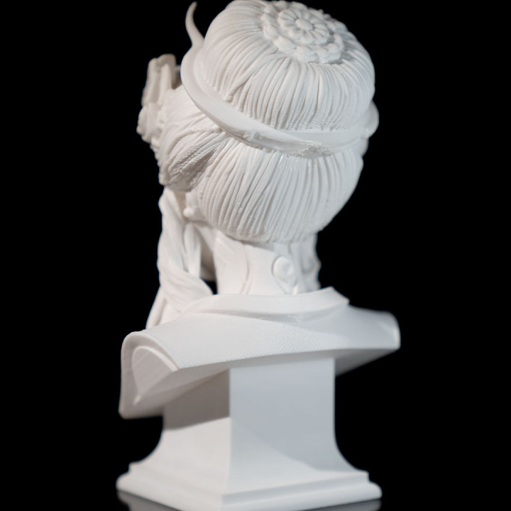 3D Printable Imprints of a Geisha by Stlflix