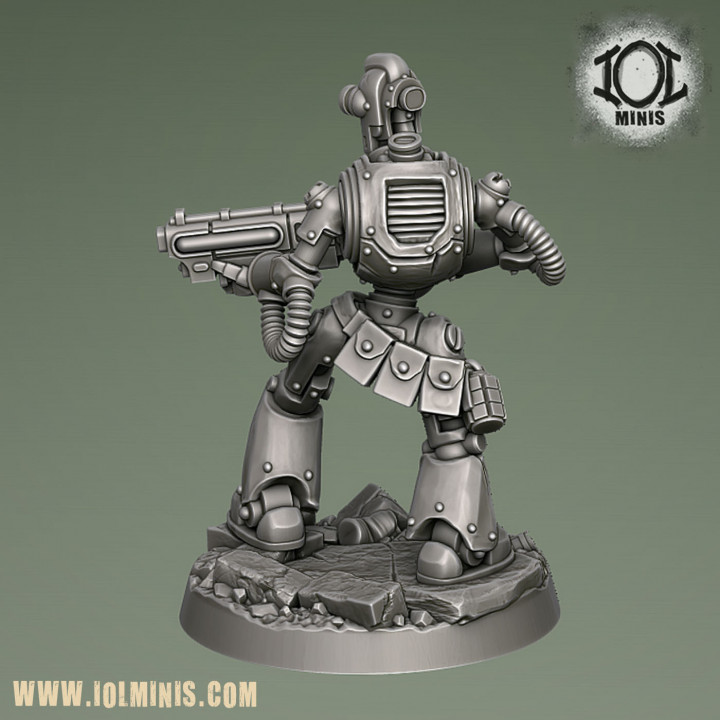 3D Printable J4N-05 the Robot, Modular Build-a-Bot by Imitation of Life ...