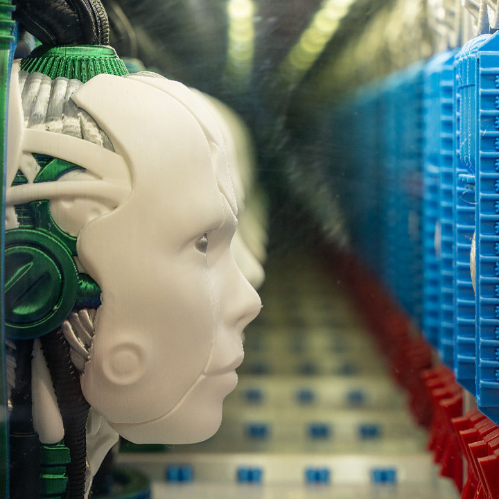 3D Printable Android Factory by Stlflix