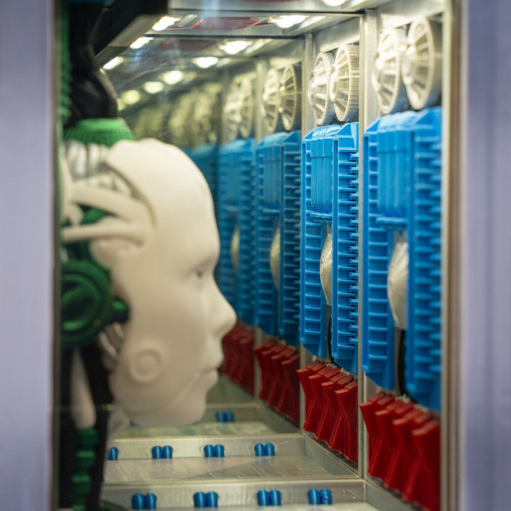 3D Printable Android Factory by Stlflix