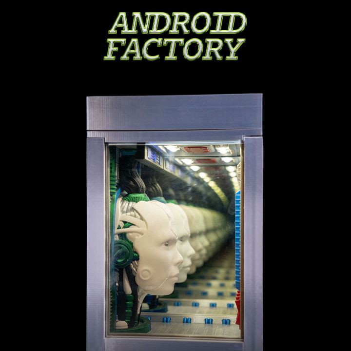 3D Printable Android Factory by Stlflix