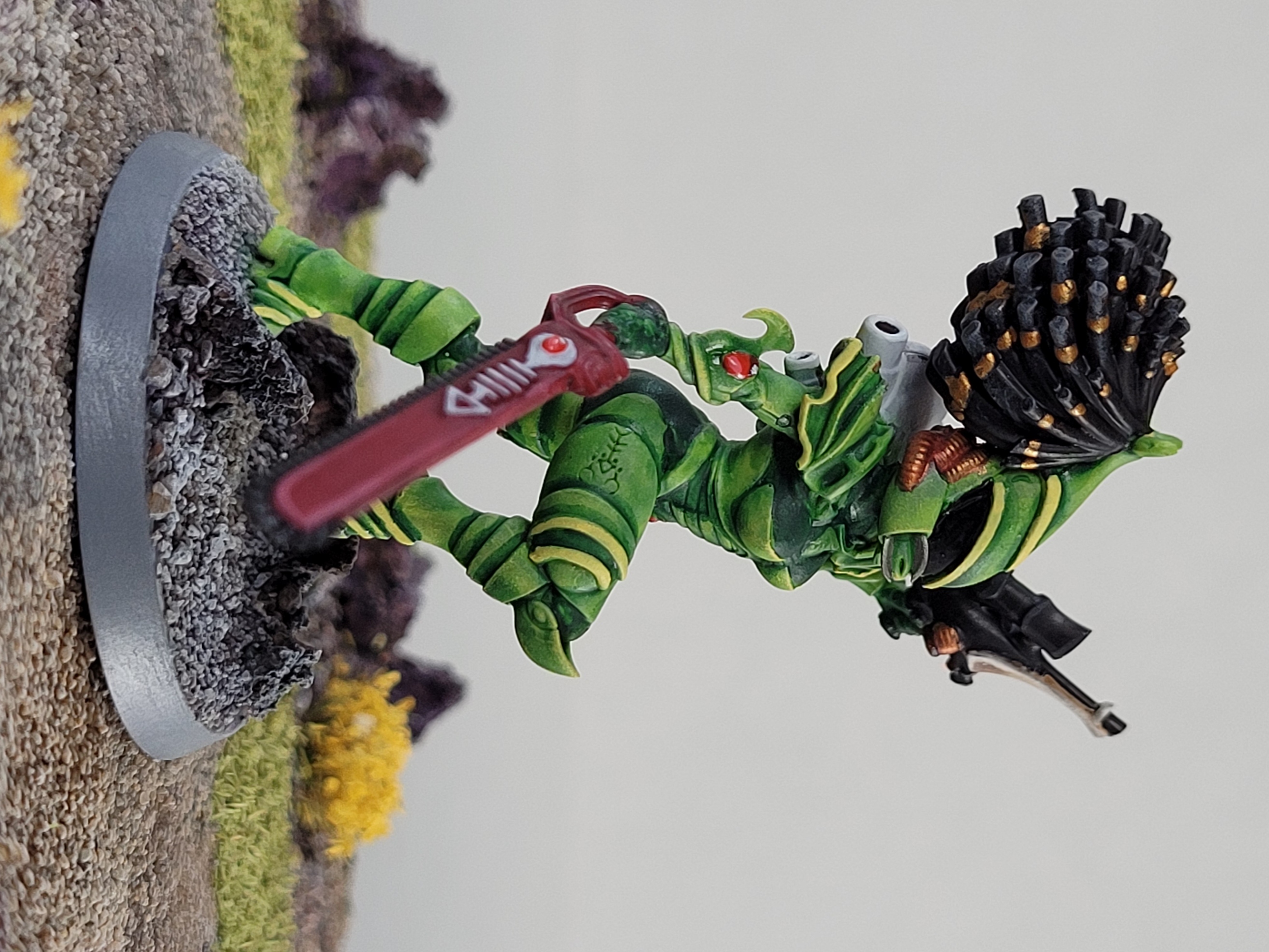 3D Printable Space Elf Venomous Viper Pose 1 + Pinup by PSMiniatures