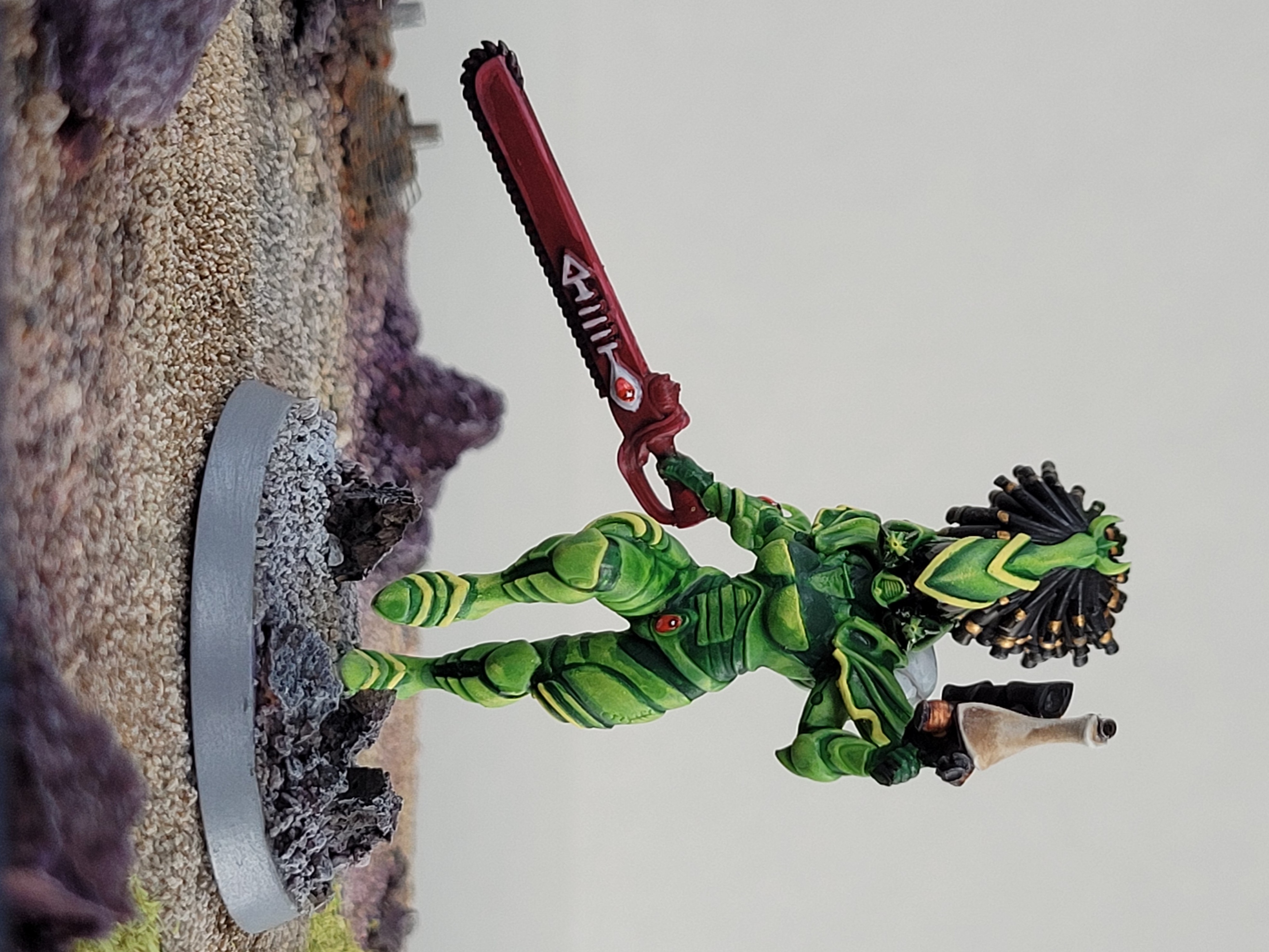 3D Printable Space Elf Venomous Viper Pose 1 + Pinup by PSMiniatures