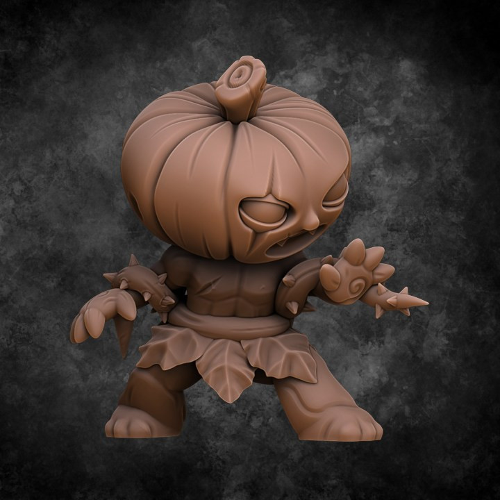 3D Printable Gourd leshy by Deathpunk Studio