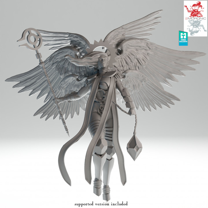 3D Printable Solar Female by 2moronic miniatures