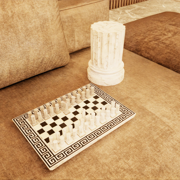 3D Printable Patteia Board Game by Lazy Bear