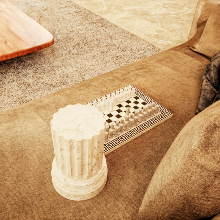 3D Printable Patteia Board Game by Lazy Bear