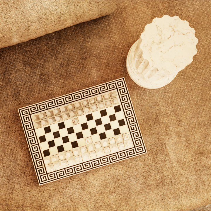 3D Printable Patteia Board Game by Lazy Bear